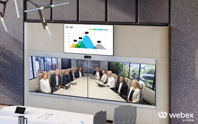 Elevate Your Executive Conference Rooms with Webex Room Panorama